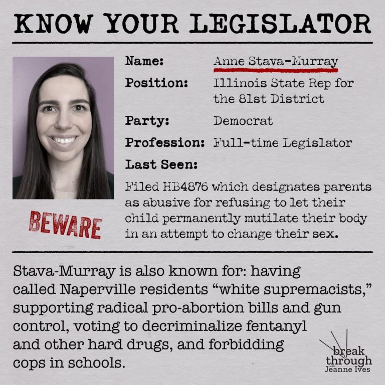Know Your Legislator - Anna Stava Murray - Breakthrough Ideas